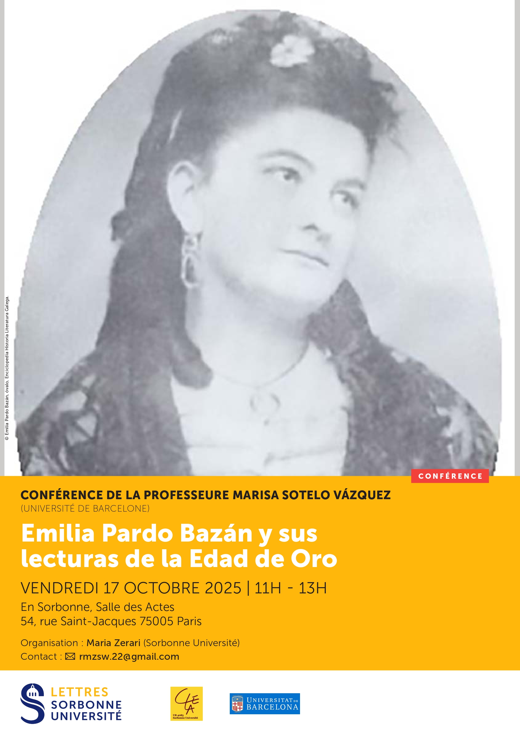 Emilia Pardo Bazán y sus lecturas de la Edad de Oro | Civilisations et ...